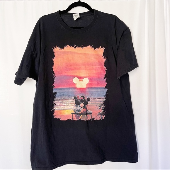 Tops | Mickey And Minnie Sunset | Poshmark